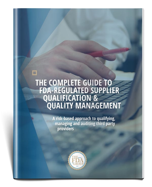 A 5-Step Guide to Qualifying FDA-Regulated Suppliers